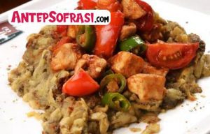 Mantarlı Patlıcan Pabucaki Tarifi - Antep Sofrası
